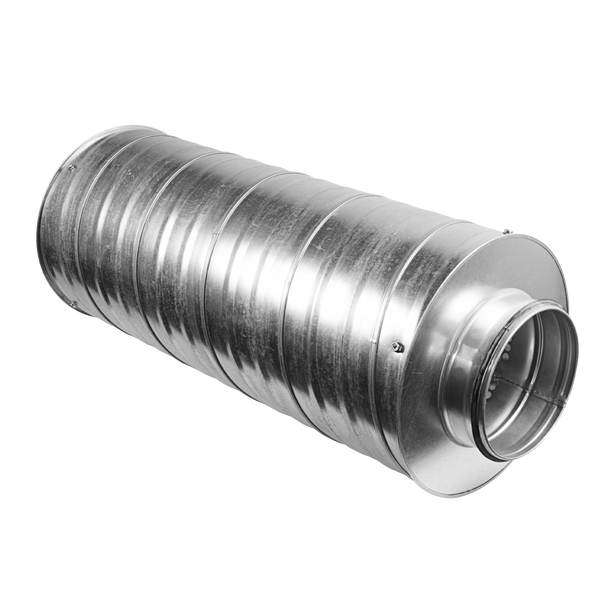 Metal Ducting Inline Silencer Attenuator - 600mm – Hydroponics4less