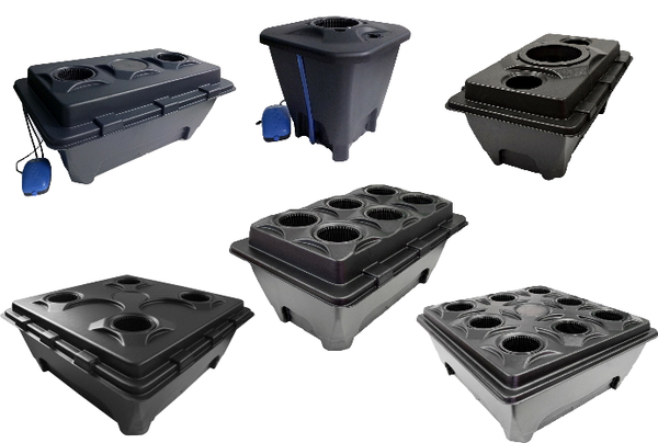 1 2 4 6 or 9 Pot OxyPot Kits – Hydroponics4less